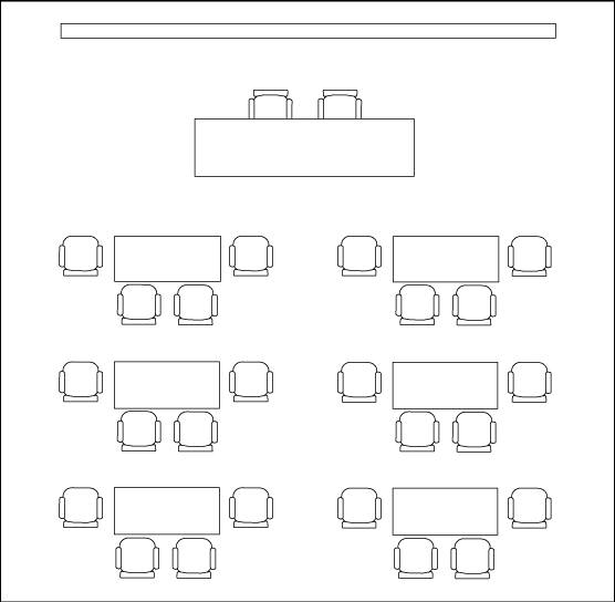 Beachclub The Sunset - Vergaderopstellingen
